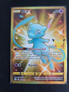 Pokemon Gold Mew 25th anniversary celebrations, Hobbies & Toys, Toys ...