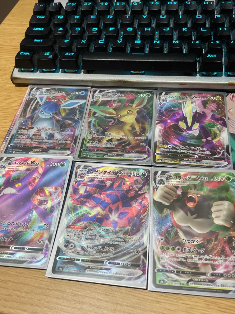 Pokémon Vmax cards, Hobbies & Toys, Toys & Games on Carousell