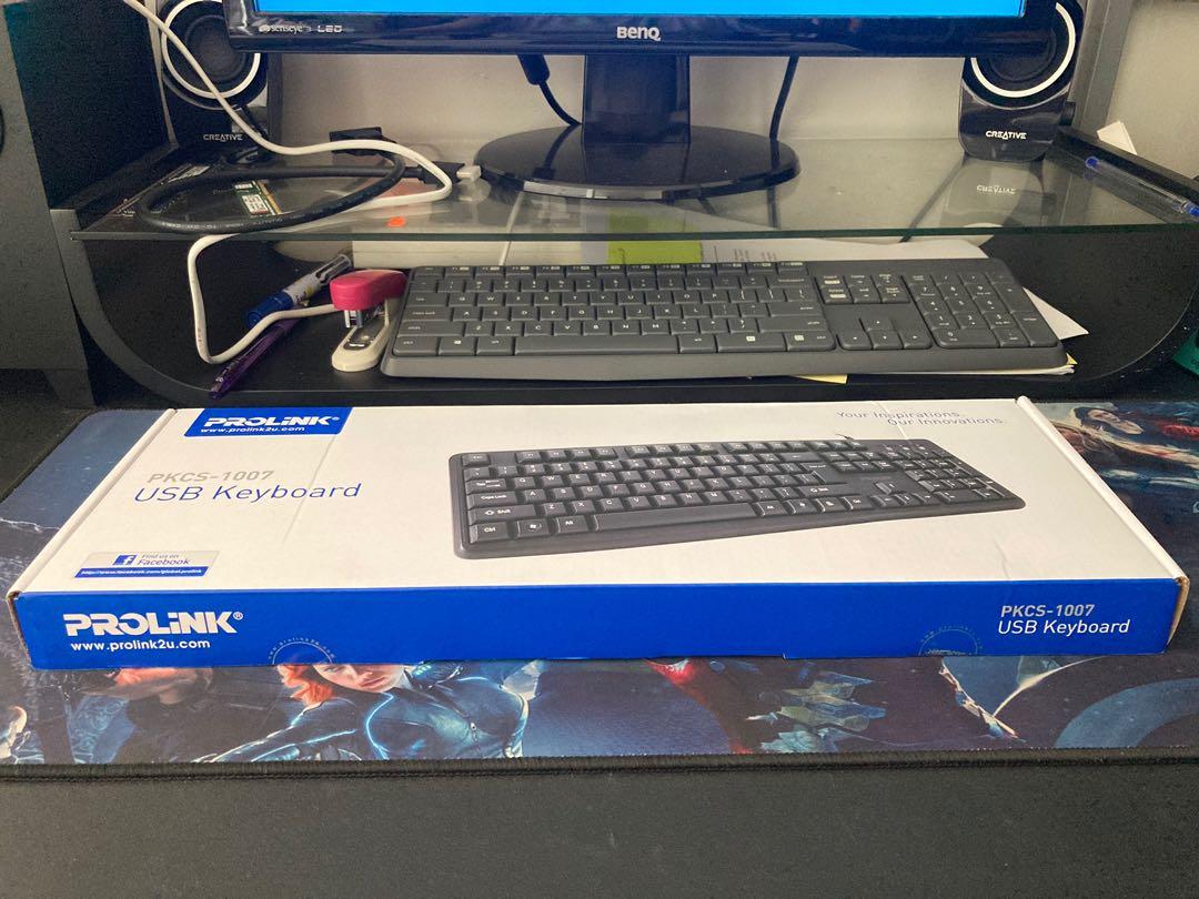 Prolink Basic USB Keyboard, Computers & Tech, Desktops on Carousell