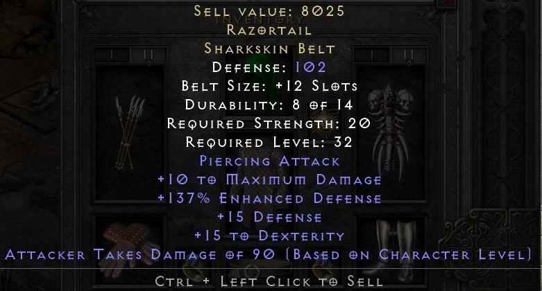 Razortail 137% | D2R |, Hobbies & Toys, Toys & Games on Carousell