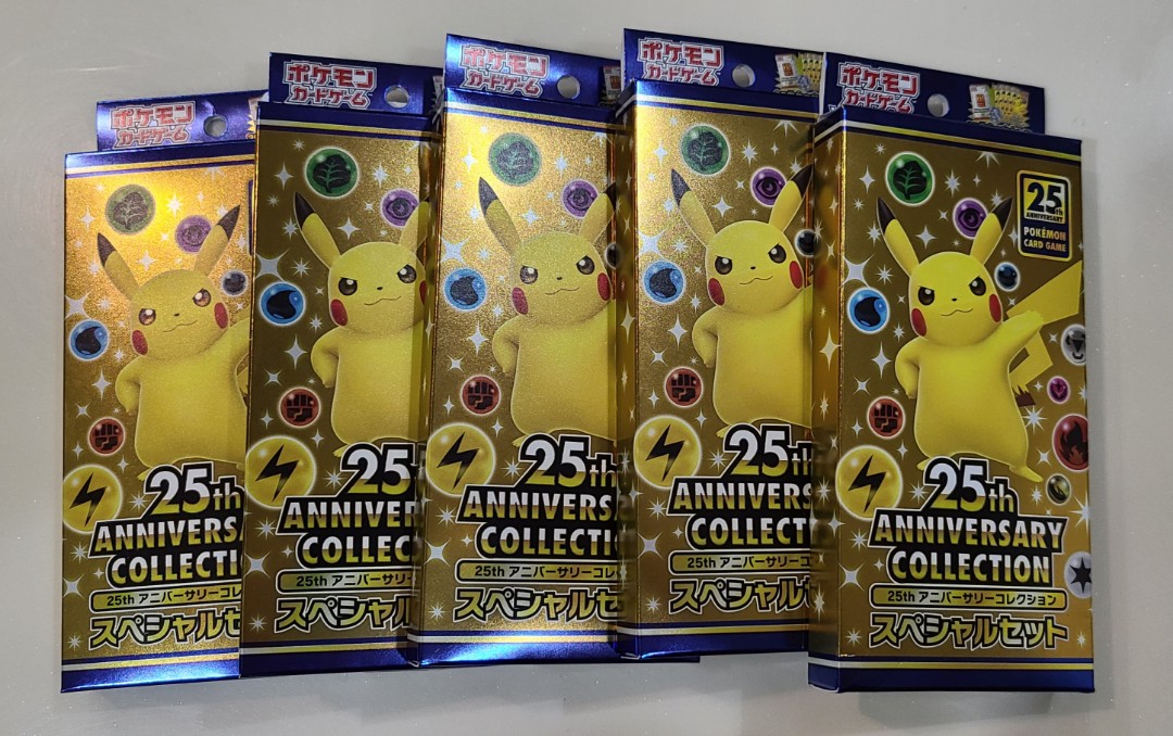 [READY STOCK] Japan 25th Anniversary Pokemon Special Set, Hobbies ...