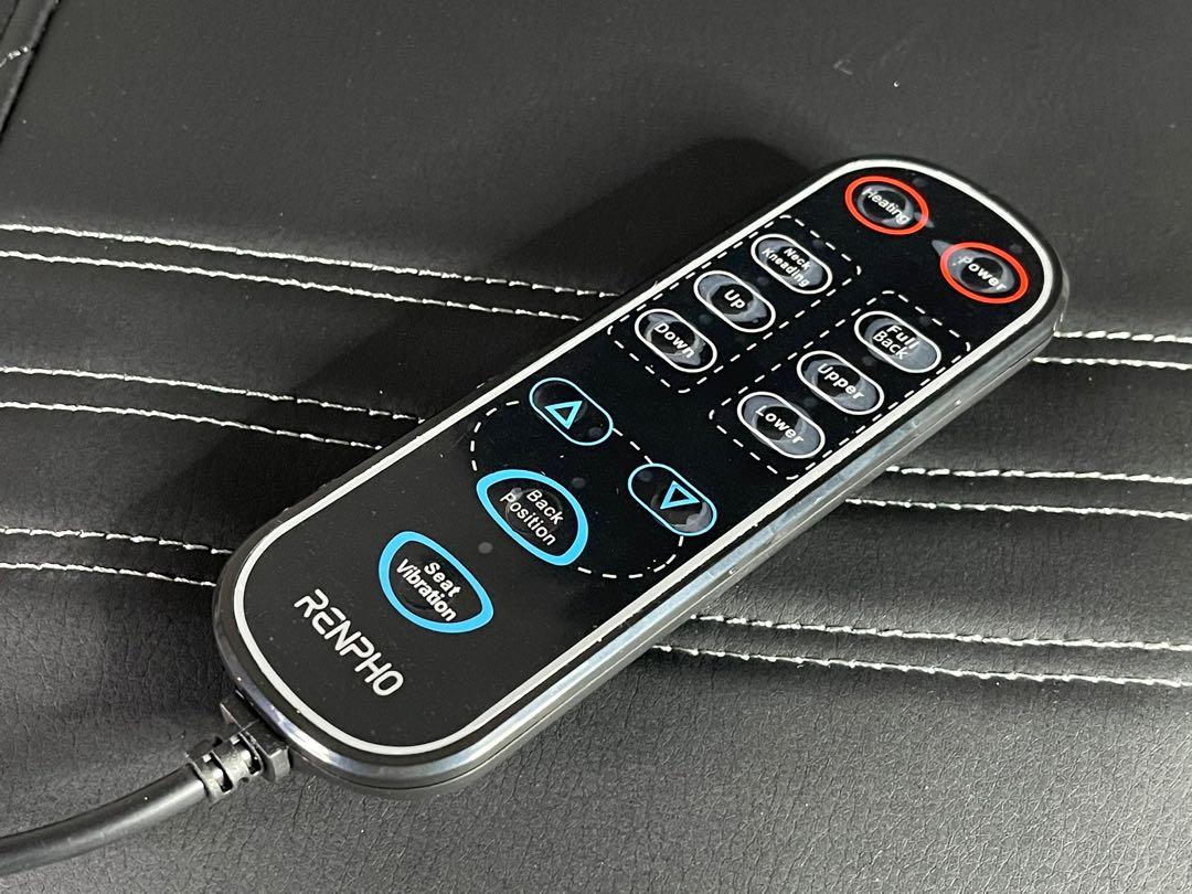 RENPHO Massage Cushion (RF-BM066) | Shiatsu Full Back & Neck Massager ...