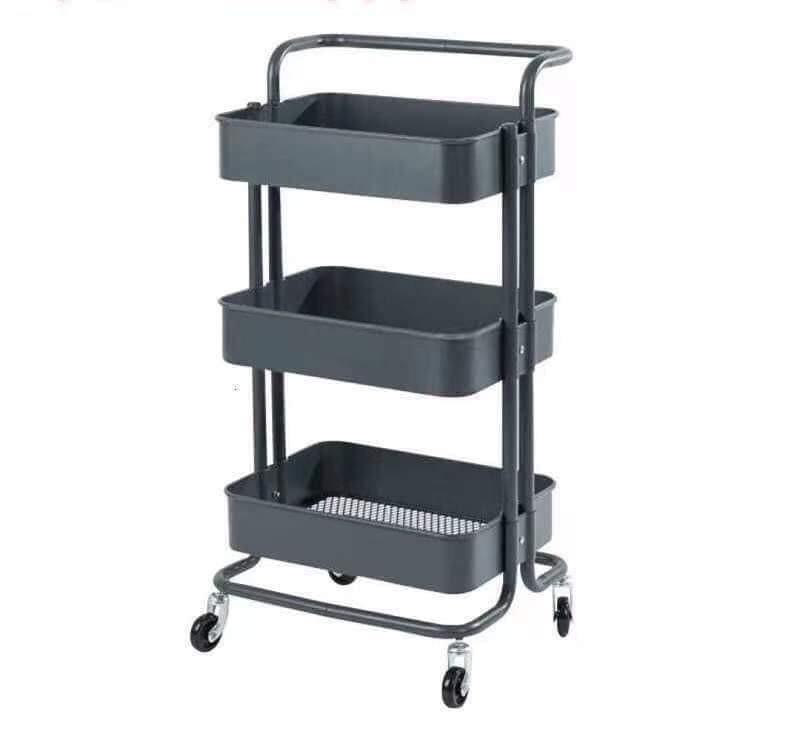 Restock! 3 Layer Trolley Rack, Furniture & Home Living, Furniture ...