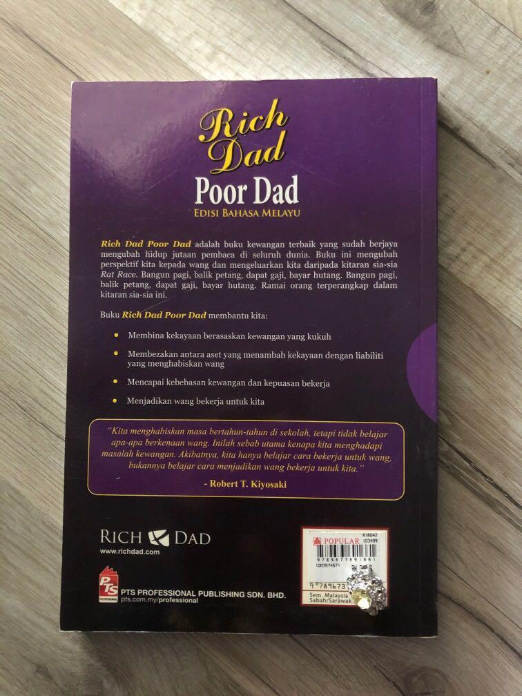 Rich Dad Poor Dad Edisi Bahasa Melayu Hobbies And Toys Books