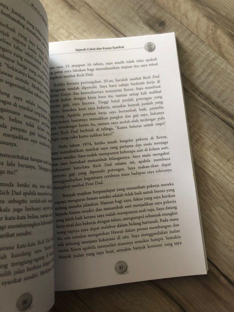 Rich Dad Poor Dad Edisi Bahasa Melayu Hobbies And Toys Books