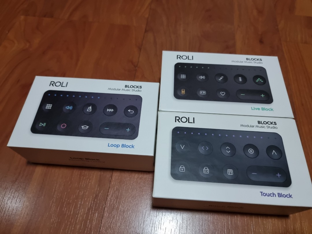 ROLI modular blocks and Cases, Hobbies & Toys, Music & Media, Music ...