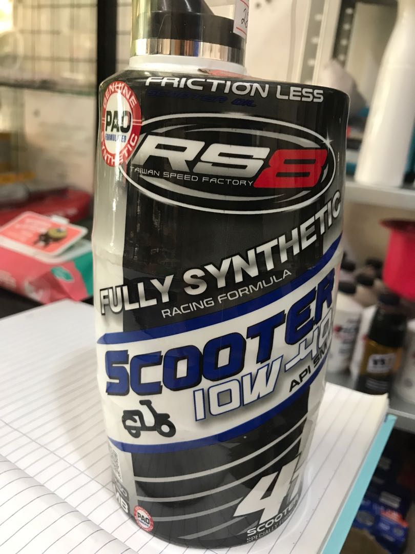 rs8 fully synthetic racing formula (scooter), Motorbikes, Motorbike ...