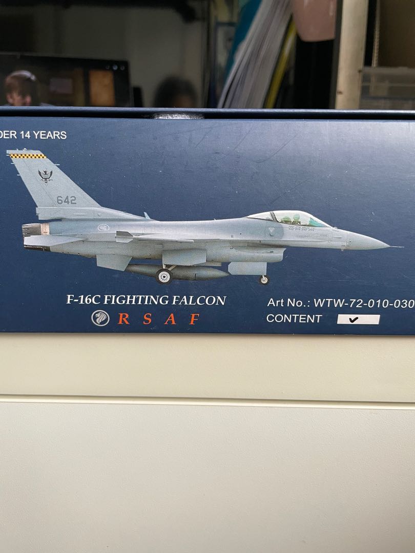 RSAF F-16C Fighting Falcon limited edition, Everything Else on Carousell