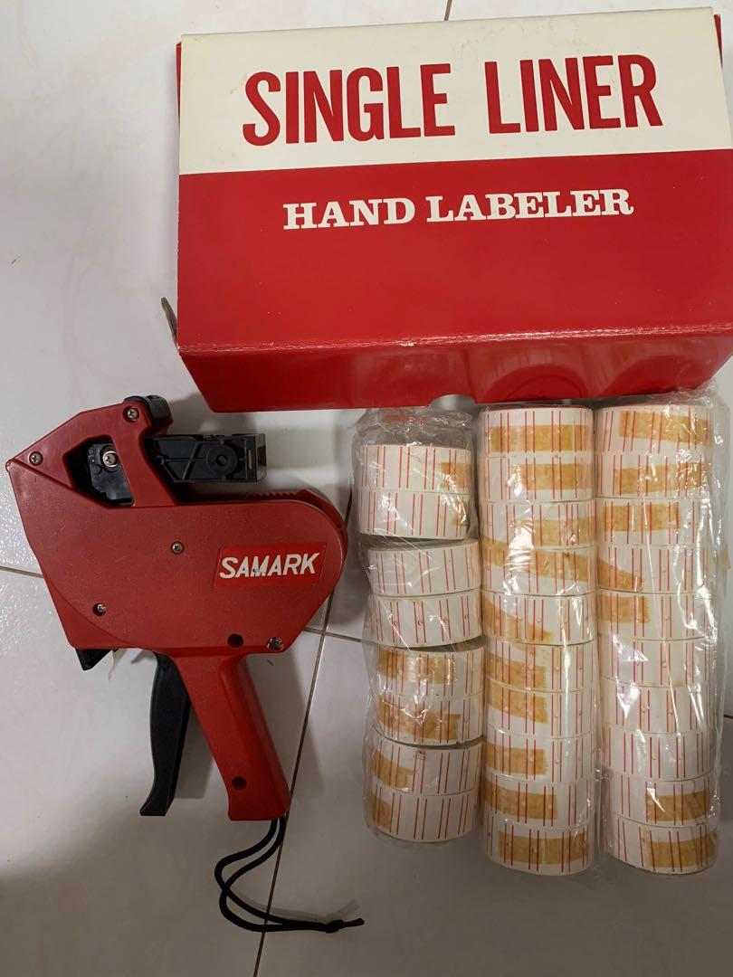 Samark Single Liner Hand Labeler Labeller, Everything Else on Carousell