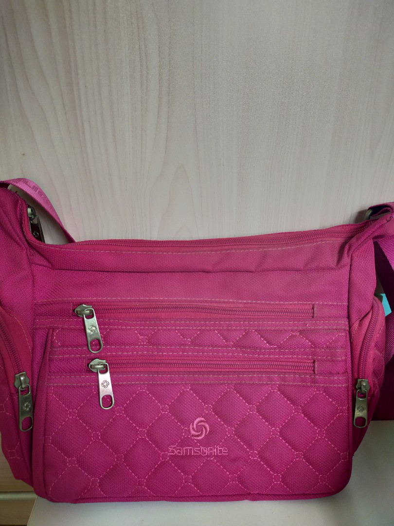Samsonite pink bag, Women's Fashion, Bags & Wallets, Purses & Pouches ...