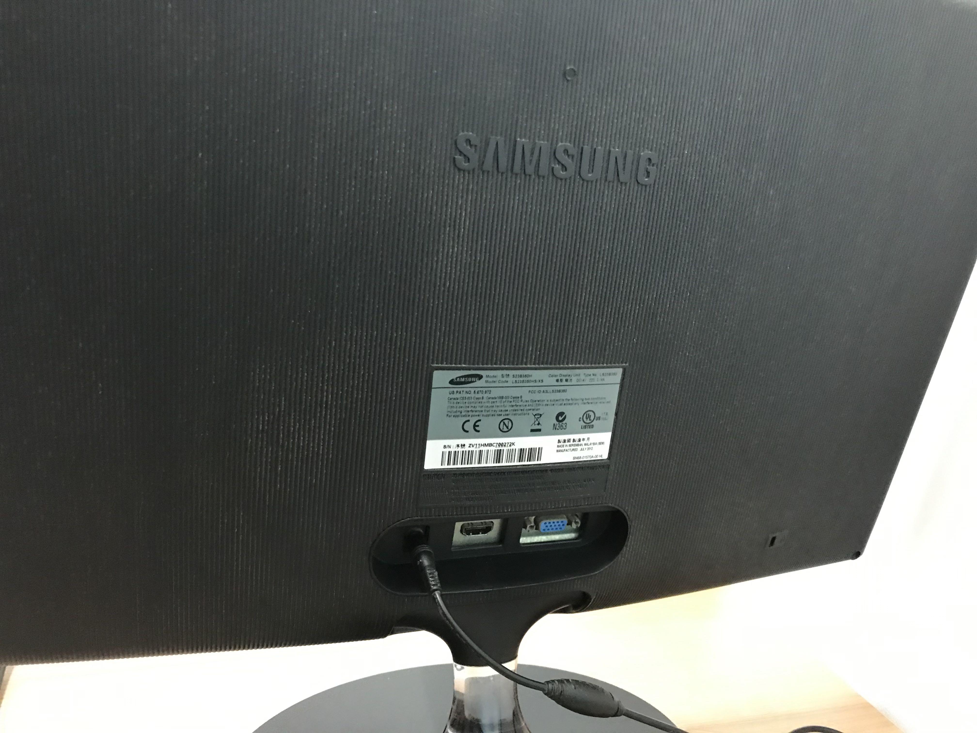 Samsung 23’’ LED Monitor , Computers & Tech, Parts & Accessories ...