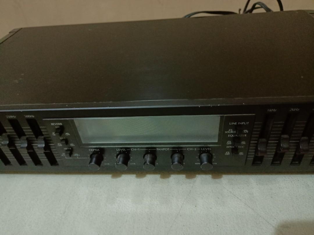 Sansui RG-7 Stereo Graphic Equalizer Consolette/ Made in Japan / Barely ...