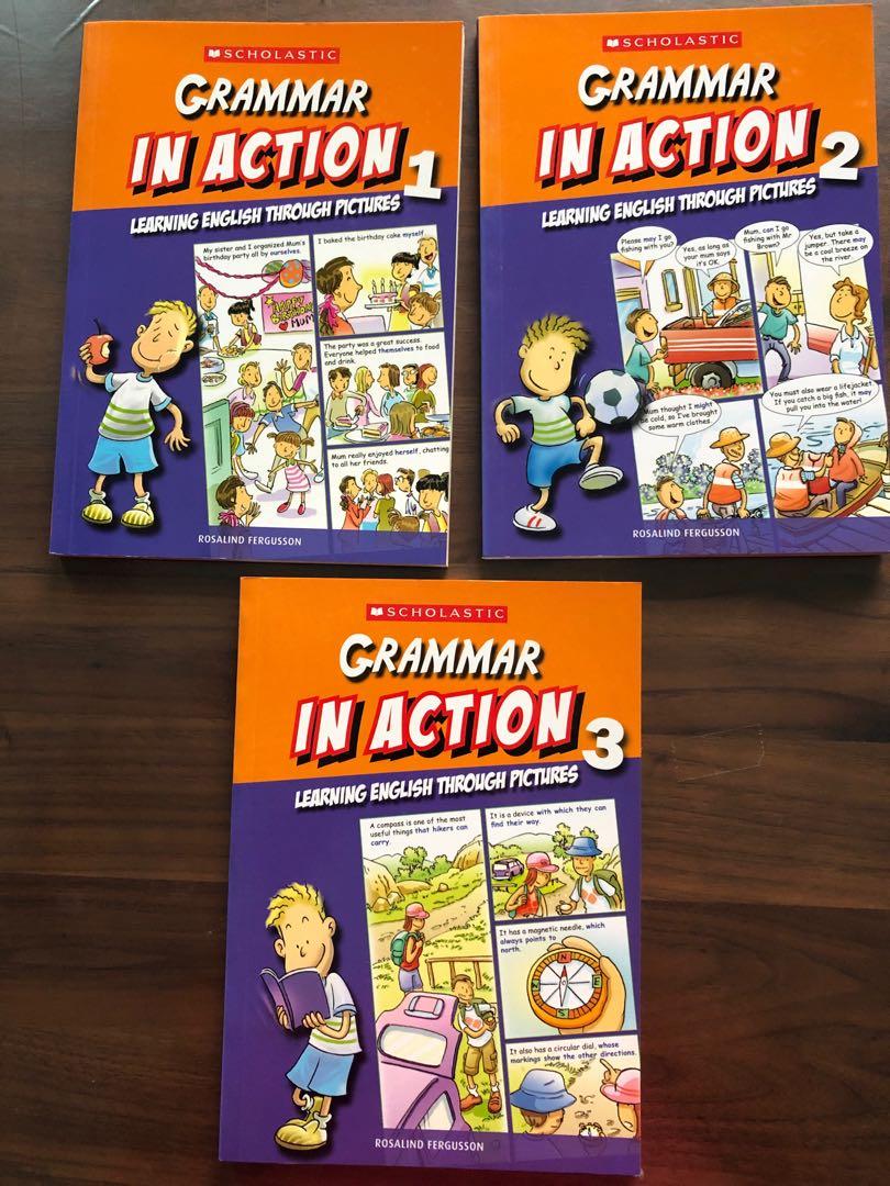 Scholastic Grammar In Action 1 to 3, Hobbies & Toys, Books & Magazines ...