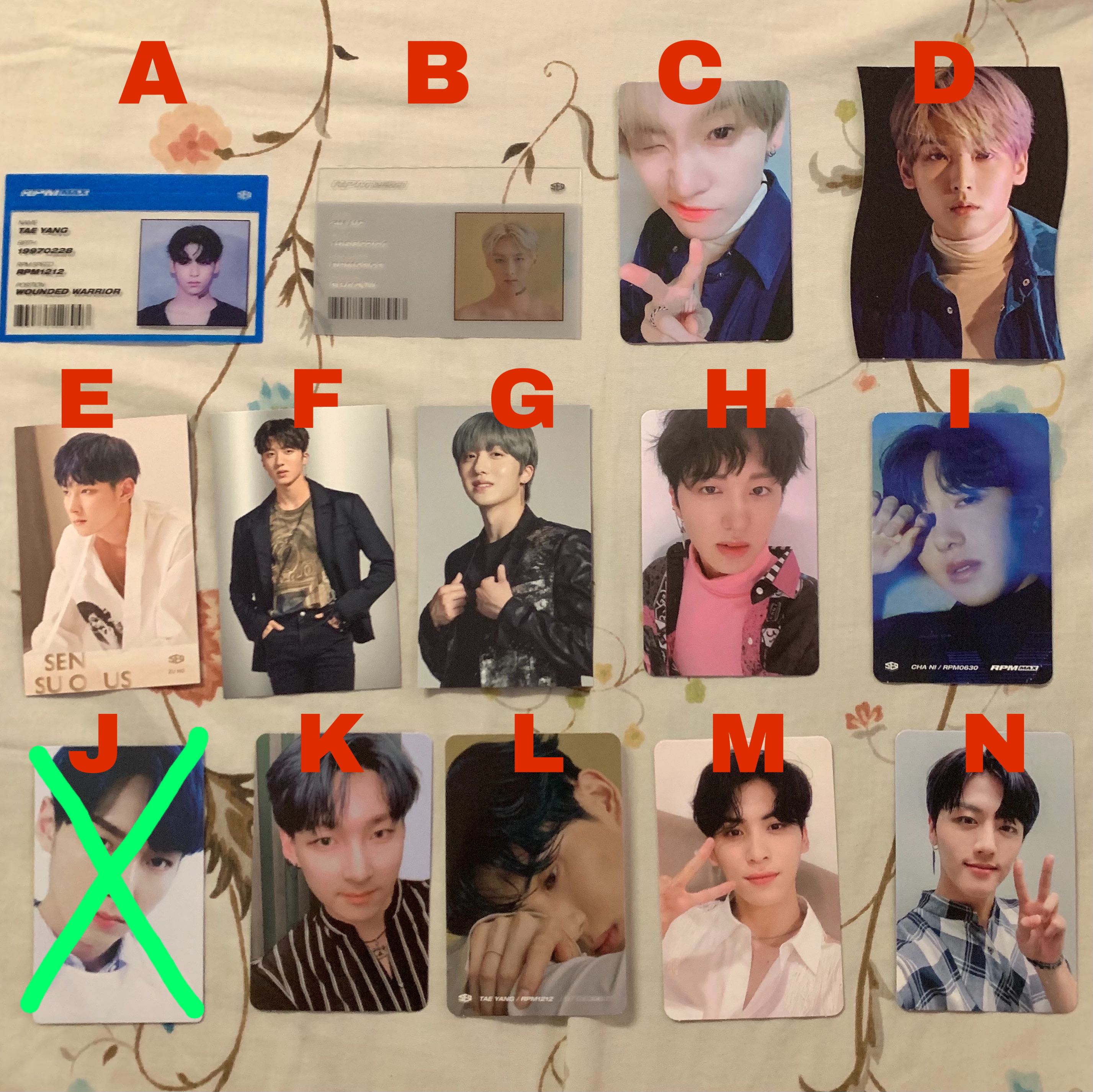 SF9 Official Photocards, Hobbies & Toys, Memorabilia & Collectibles, K ...