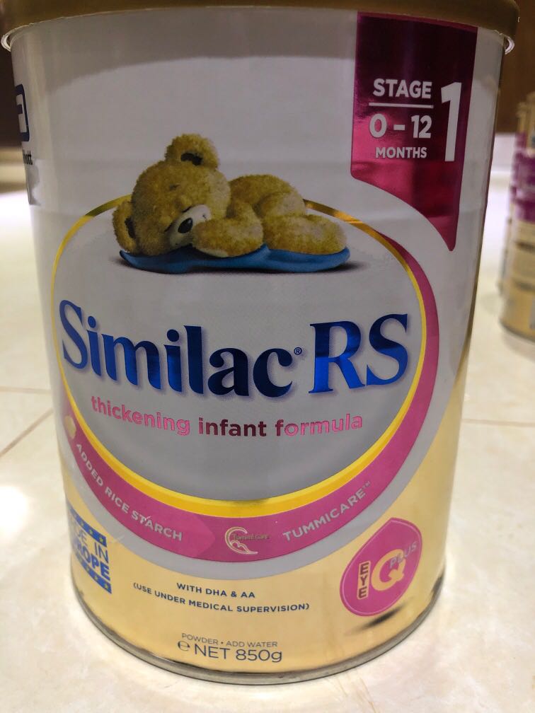 Similac RS 1, 850g, Babies & Kids, Nursing & Feeding, Weaning & Toddler ...