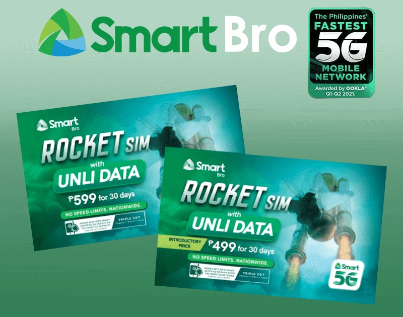 SMART ROCKET SIM w/30Days UNLI data, Mobile Phones & Gadgets, Mobile ...