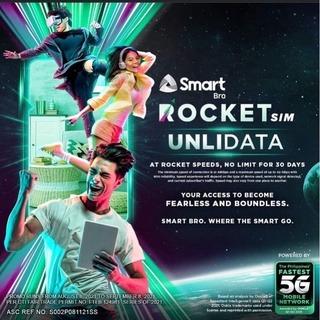 SMART ROCKET SIM w/30Days UNLI data, Mobile Phones & Gadgets, Mobile ...