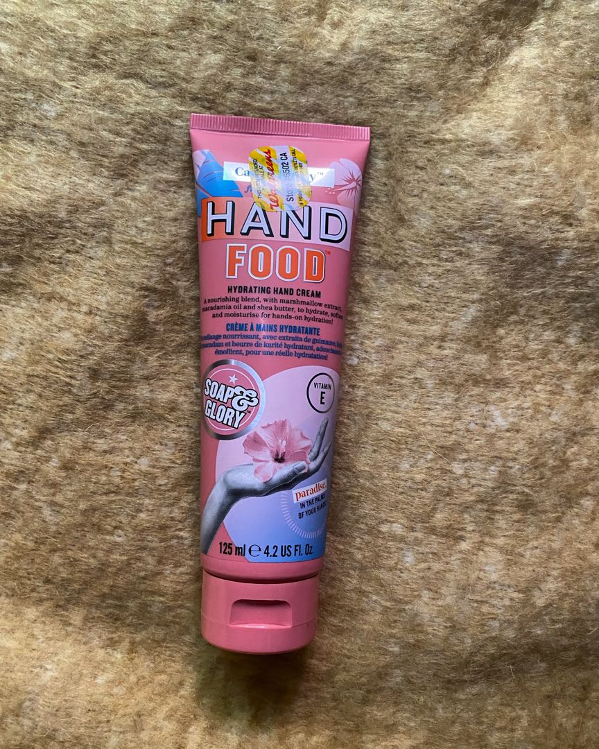 Soap & Glory Hand Food Hydrating Hand Cream, 125ml, Beauty & Personal ...
