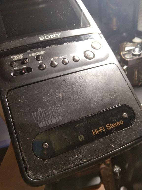Sony Video 8 Walkman Vintage GV-300 Hi-8 8mm, TV & Home Appliances, TV ...