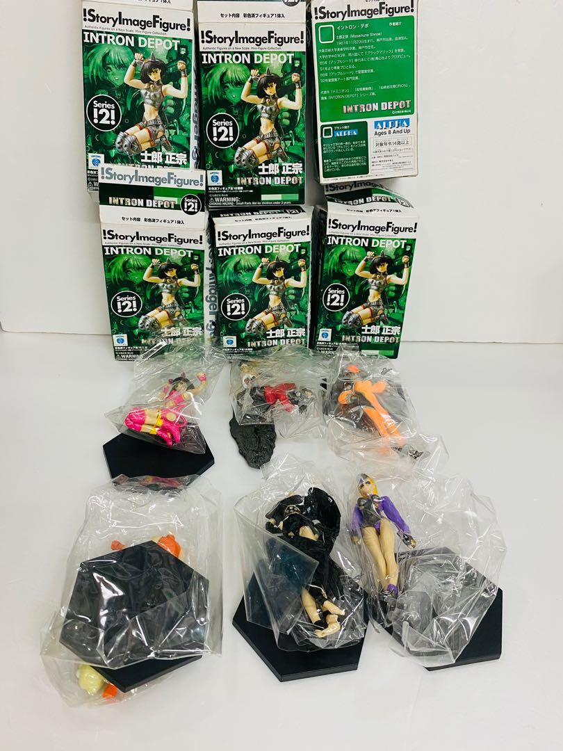 Story Image Figure Intron Depot 士郎正宗 Part 2 盒蛋 旦 共6款 Yamato 全新 盒舊, 興趣及 ...