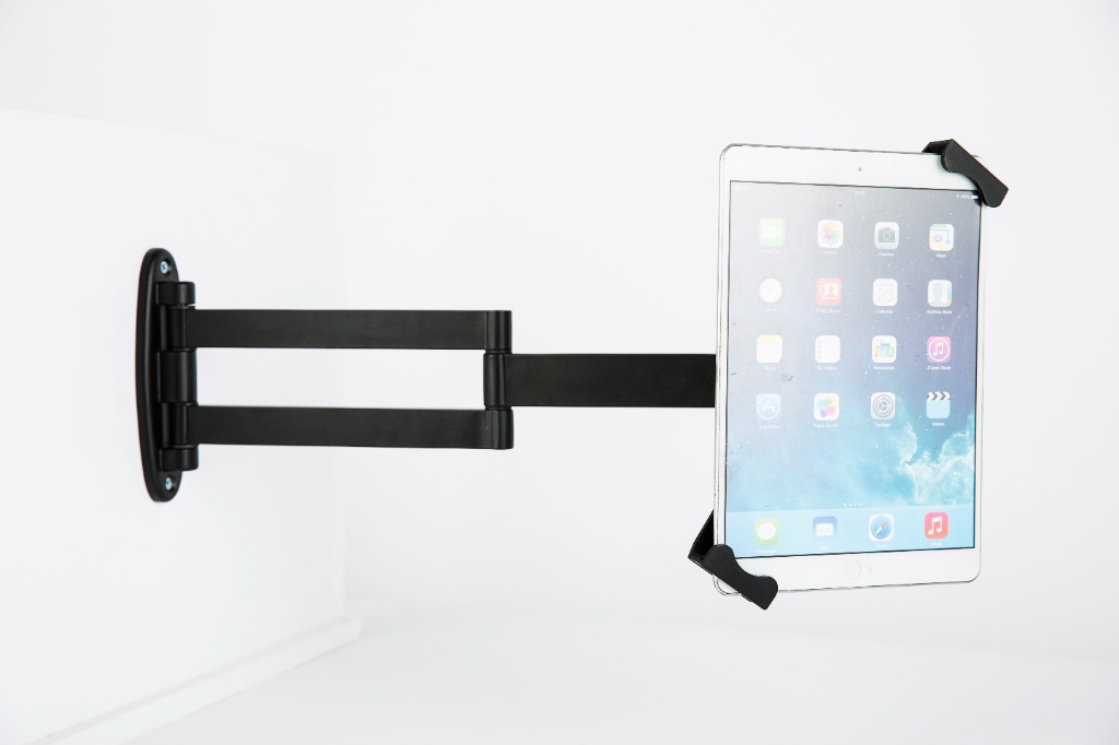 Tablet bracket wall mount 10-12.9 inch with lock key, Computers & Tech ...