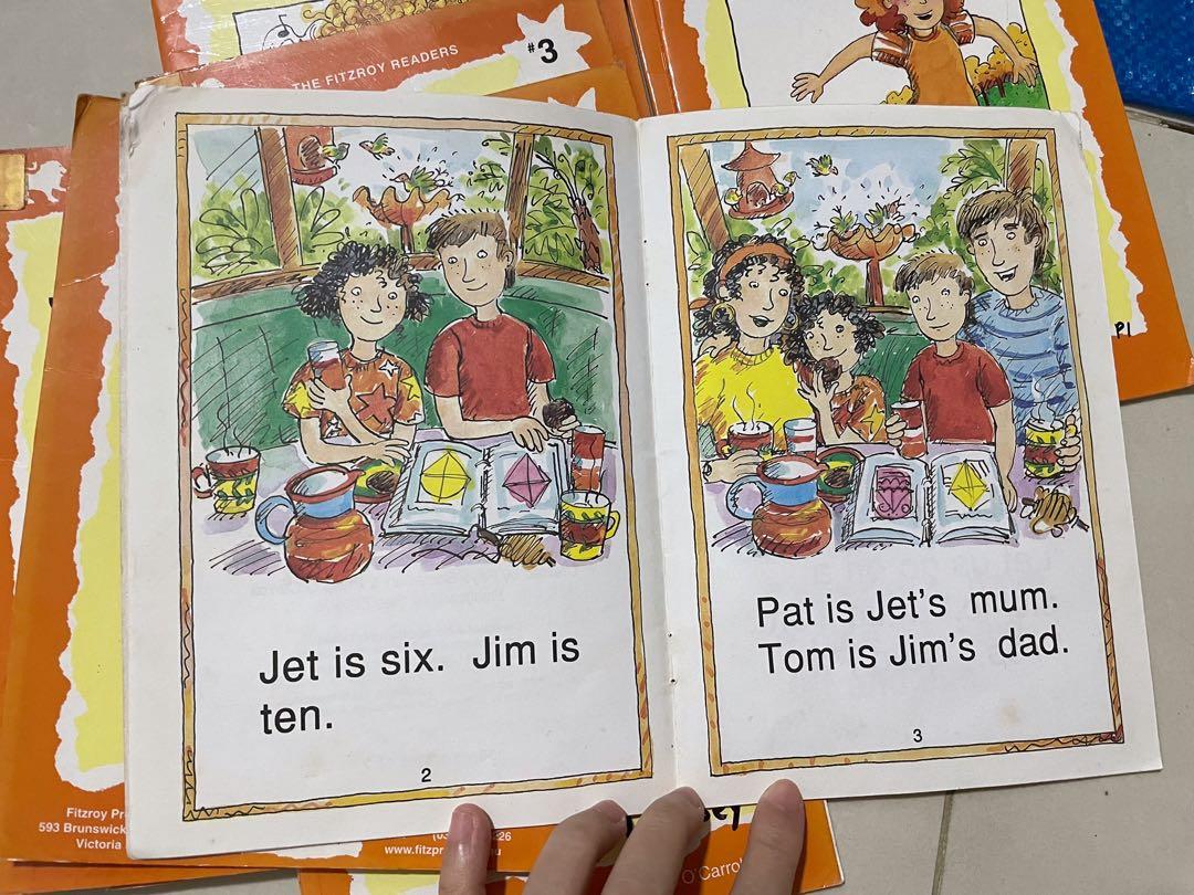 The Fitzroy Reader Book 1-10 Kid Children Kindergarten Toddler Reading ...