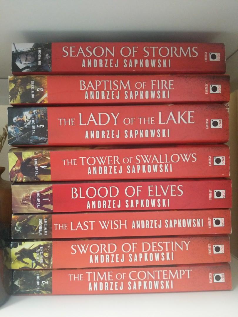 The Witcher - Complete Book Set, Hobbies & Toys, Books & Magazines ...