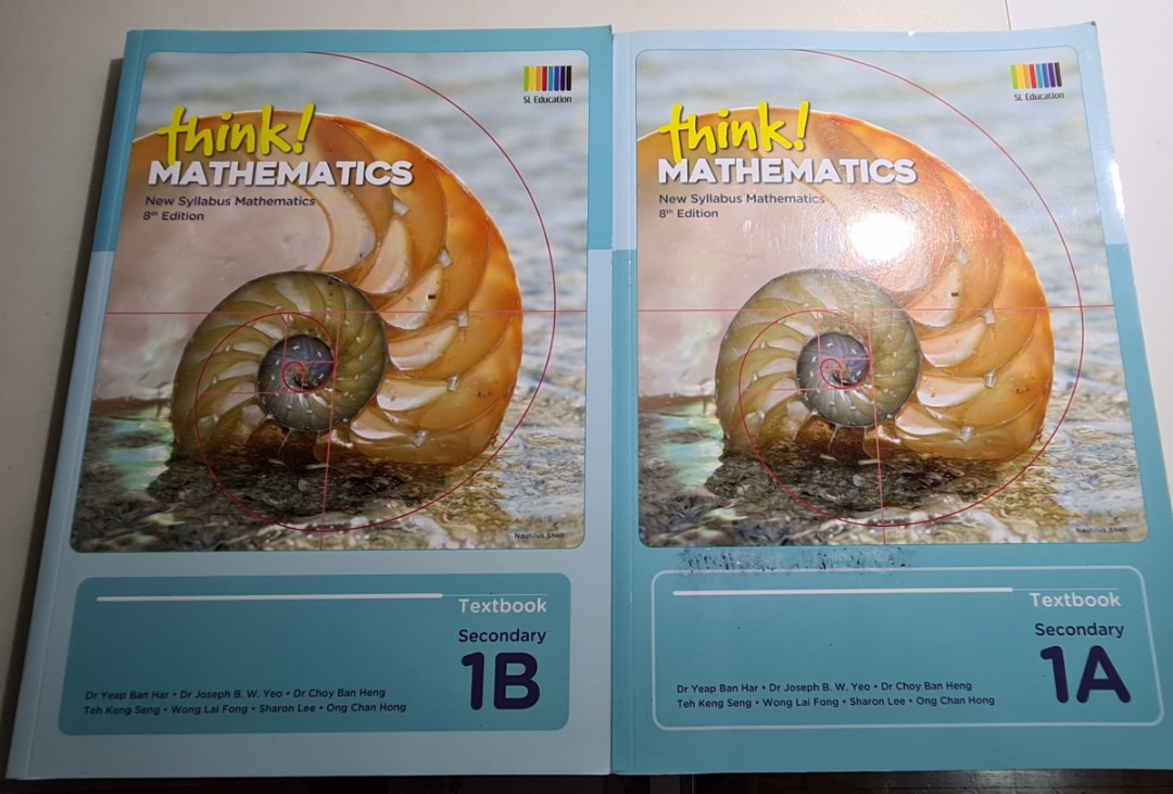 Think! Mathematics 8th edition 1A 1B, Hobbies & Toys, Books & Magazines ...