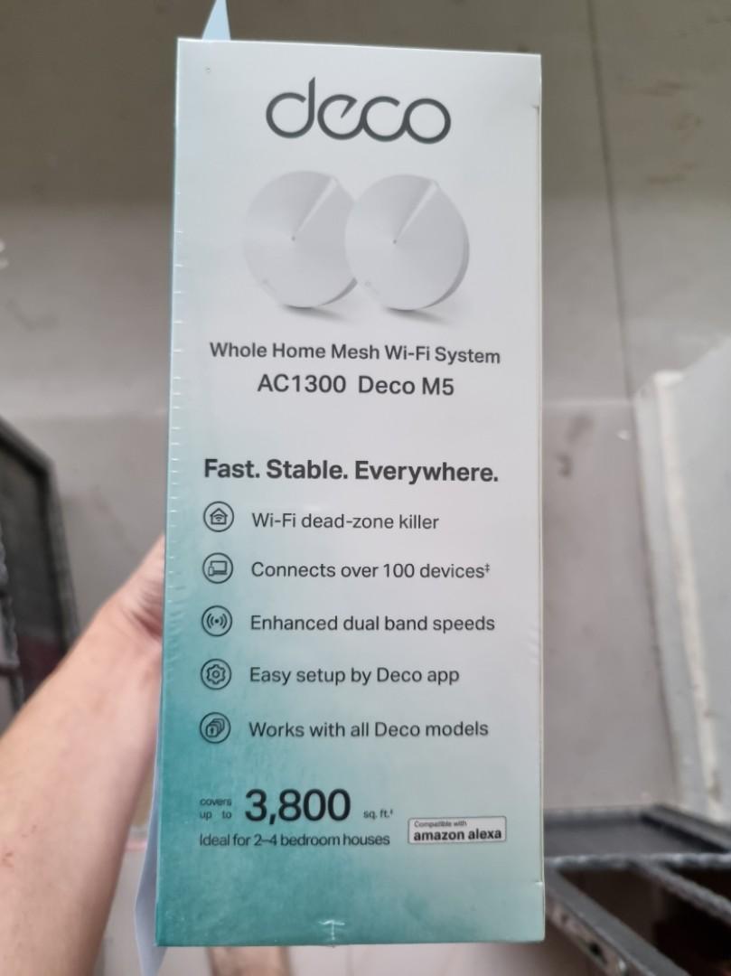 TP Link Deco M5 Mesh AC1300, Computers & Tech, Parts & Accessories ...