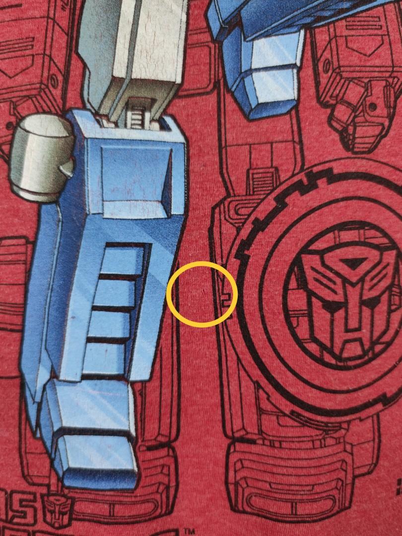 Transformer Optimus Prime Maroon Shirt, Men's Fashion, Tops & Sets ...