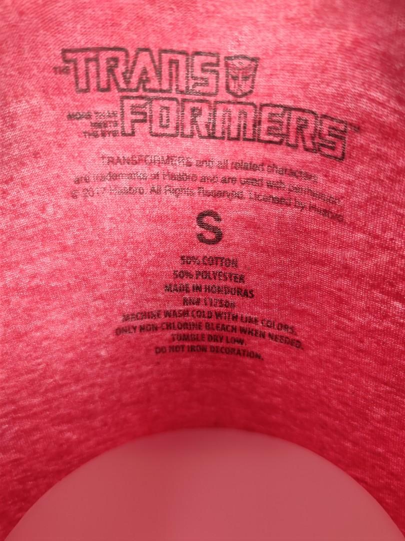 Transformer Optimus Prime Maroon Shirt, Men's Fashion, Tops & Sets ...