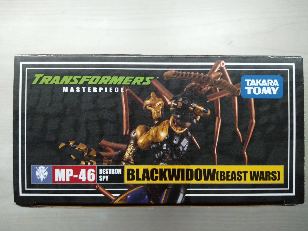Original Transformers Masterpiece MP-46 Black Widow Blackarachnia Beast ...