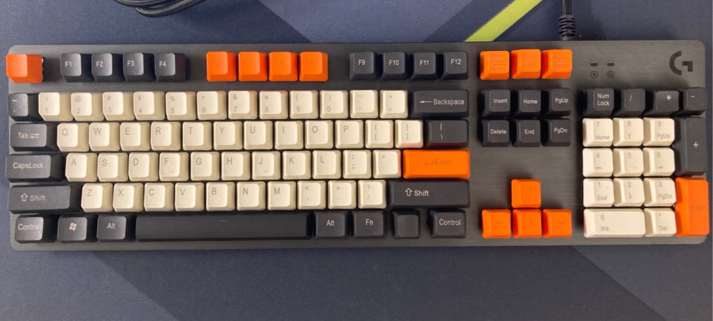 [Free PBT Keycaps] Logitech G512 Carbon Mechanical Keyboard GX Blue ...