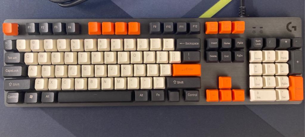 [Free PBT Keycaps] Logitech G512 Carbon Mechanical Keyboard GX Blue ...