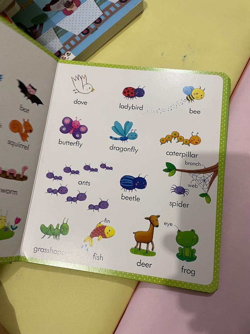 Usborne my first word book on the farm, 興趣及遊戲, 書本 & 文具, 兒童書籍 - Carousell