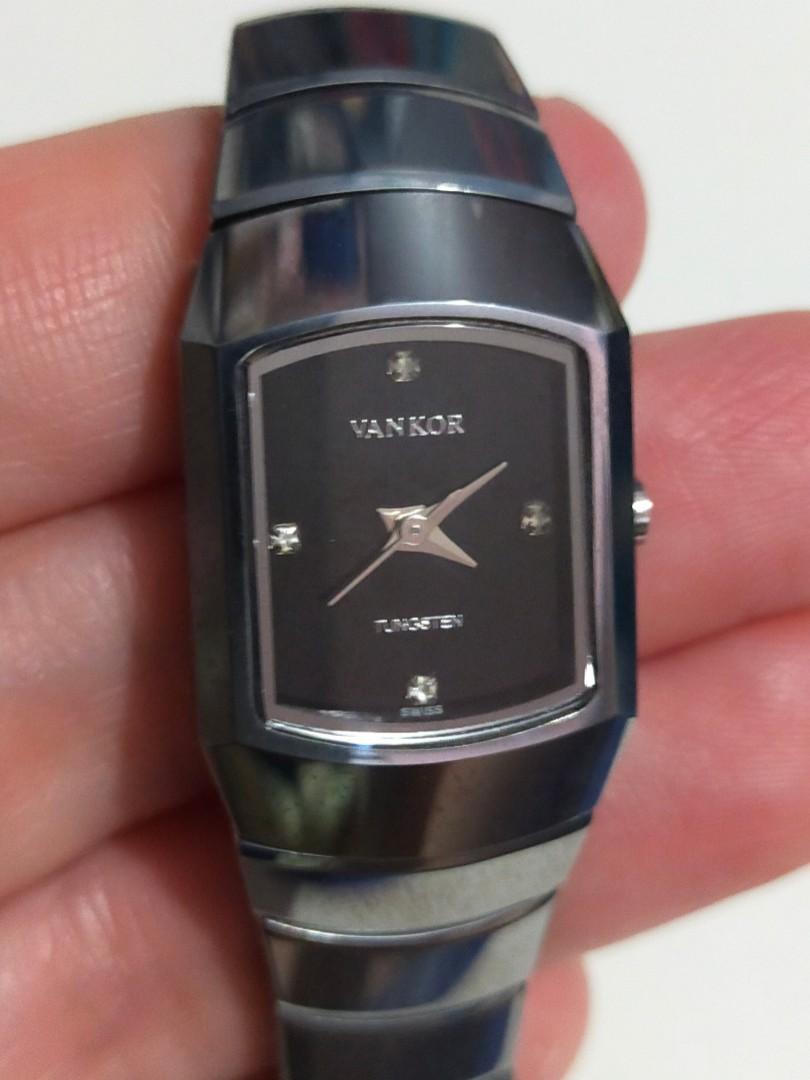 Vankor Swiss made ladies watch, tungsten metal, Women's Fashion ...
