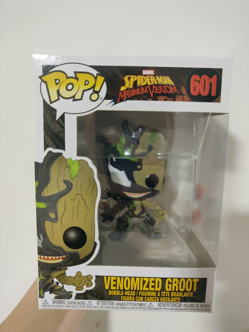 Venomized Groot Funko Pop #601, Hobbies & Toys, Toys & Games on Carousell