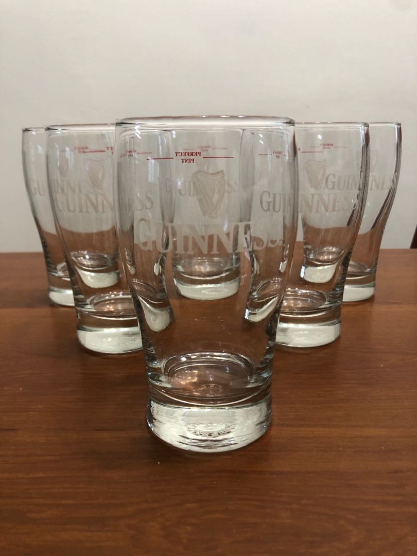 Vintage Guinness pint glass, Hobbies & Toys, Memorabilia & Collectibles ...