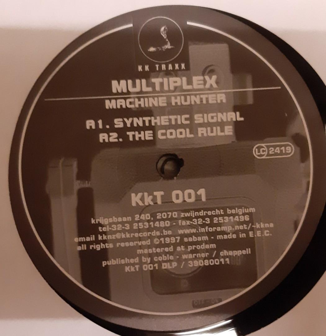 Vinyl Double LP: Multiplex – Machine Hunter - techno, minimal, Hobbies ...