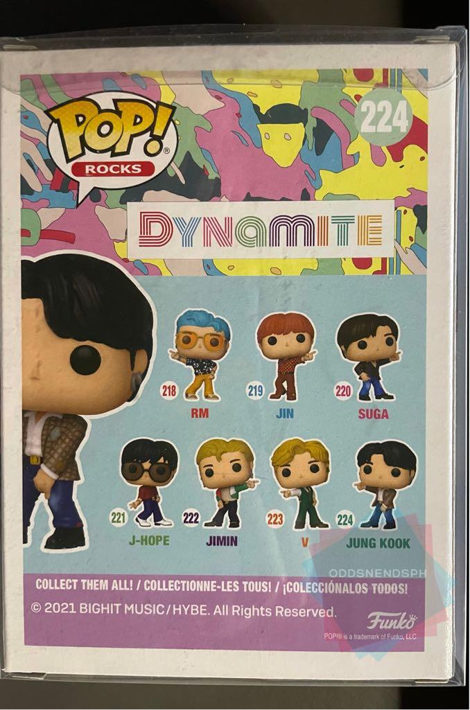 BTS Jungkook Dynamite Funko Pop, Hobbies & Toys, Memorabilia & Collectibles, K-Wave on Carousell
