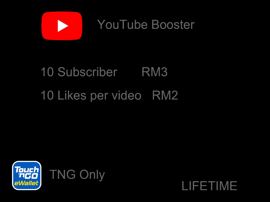 Youtube Like and Subscriber booster, Services, Others on Carousell