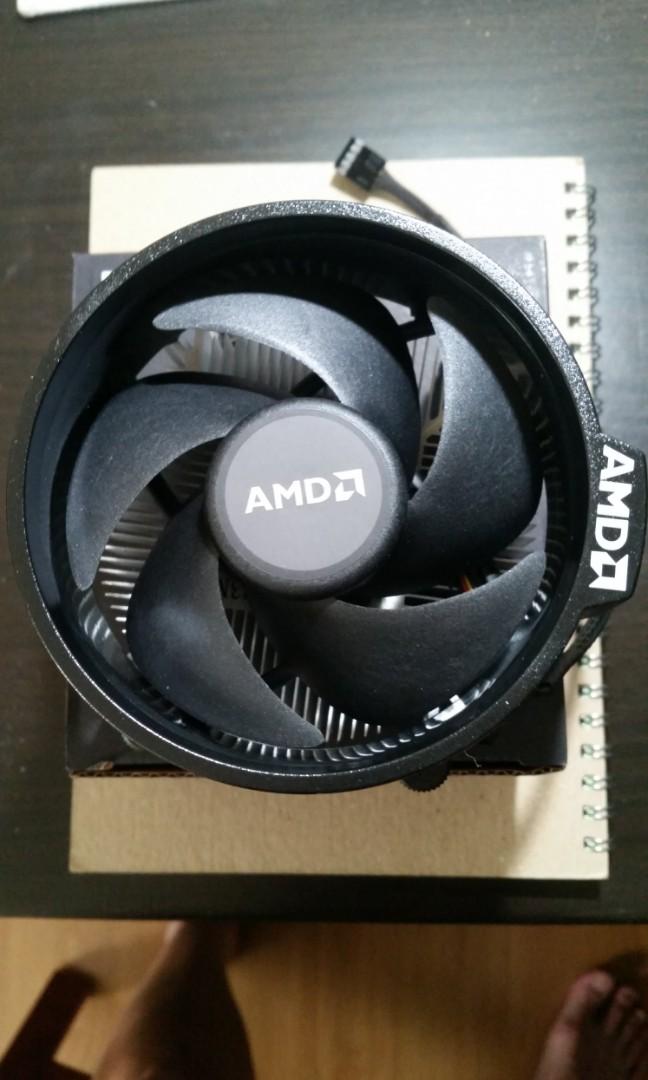 (1 for 1) Stock AMD Wraith Stealth CPU Cooler, Computers & Tech, Parts ...