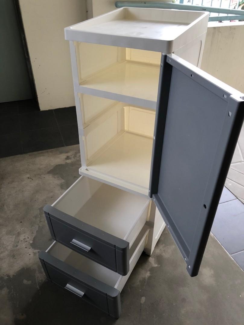 5tier Movable Rack with hidden wheels, Furniture & Home Living ...
