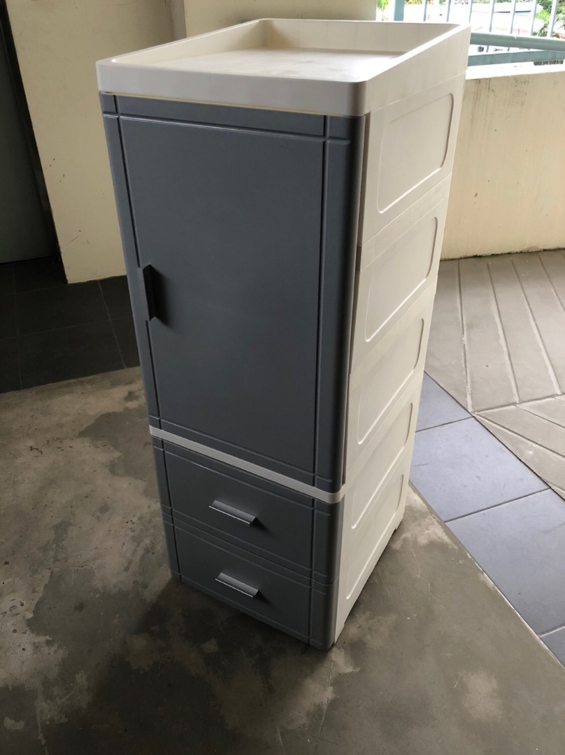 5tier Movable Rack with hidden wheels, Furniture & Home Living ...