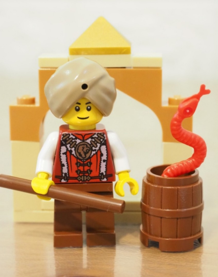 全新 未砌 lego education 9349 minifigures : 阿拉伯 蛇師, 興趣及遊戲, 玩具 & 遊戲類 - Carousell