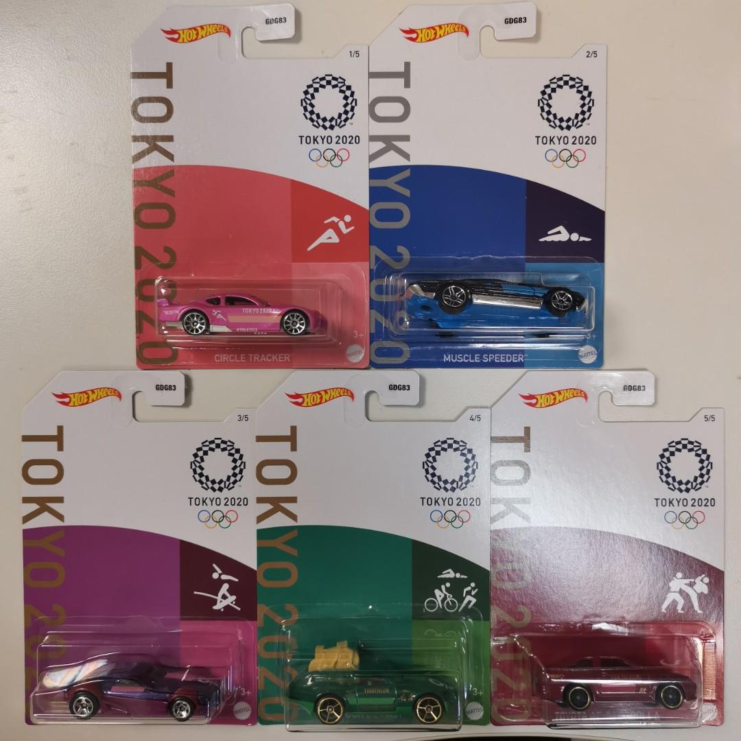日版 Hot Wheels Hotwheels TOKYO 2020 OLYMPICS CIRCLE TRACKER MUSCLE ...