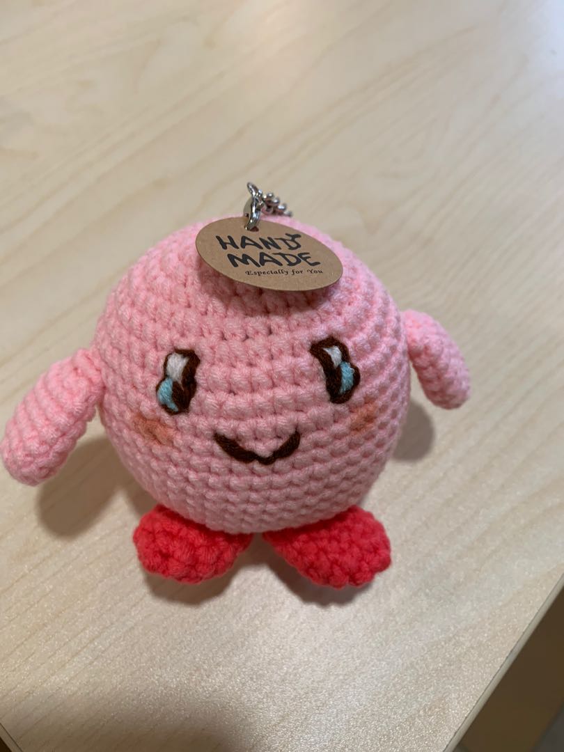 Amigurumi crouchet Kirby, Hobbies & Toys, Stationery & Craft, Handmade ...
