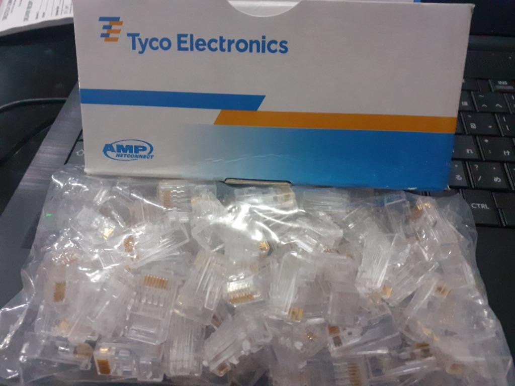 Amp Tyco Rj45 Connectors, Computers & Tech, Parts & Accessories ...