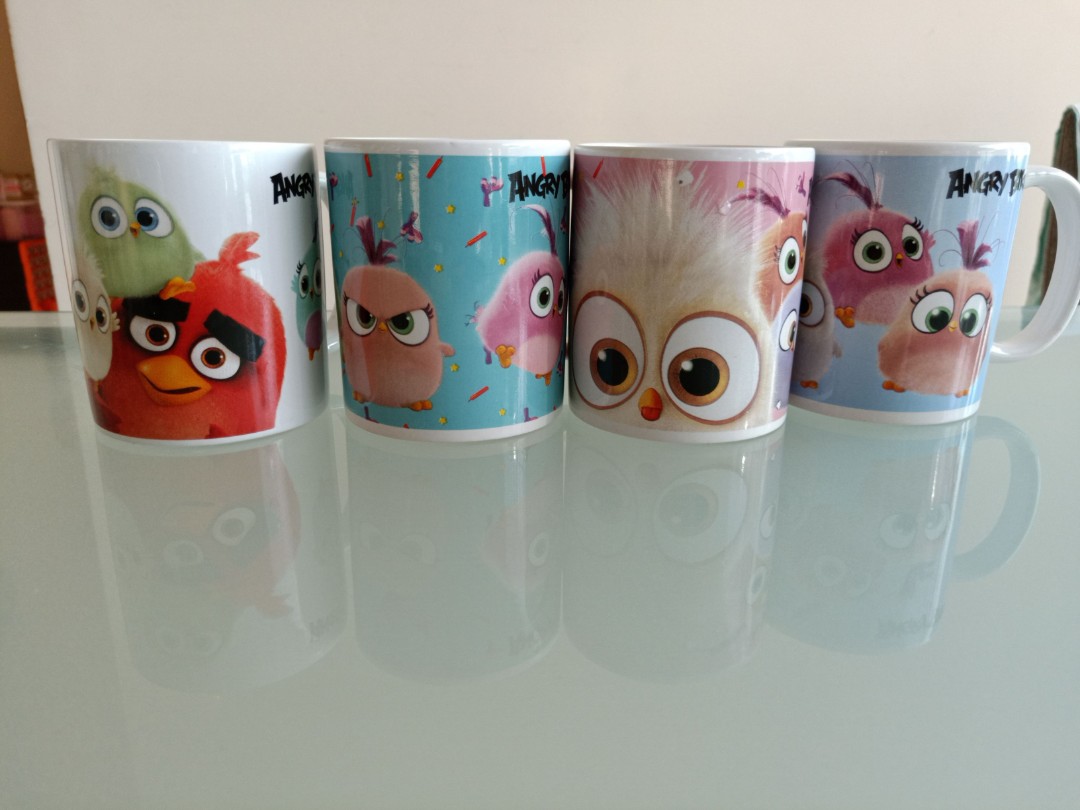 Angry Birds Mug Set, Furniture & Home Living, Kitchenware & Tableware ...