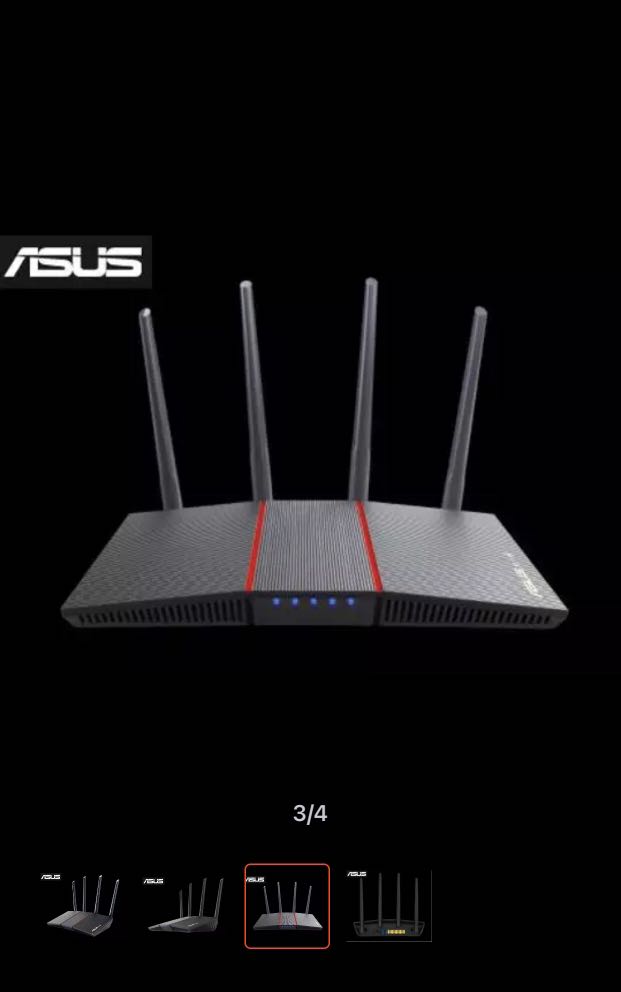 Asus AX1800 Dual band Router- Smart wifi 6 - Brand new!, Computers ...